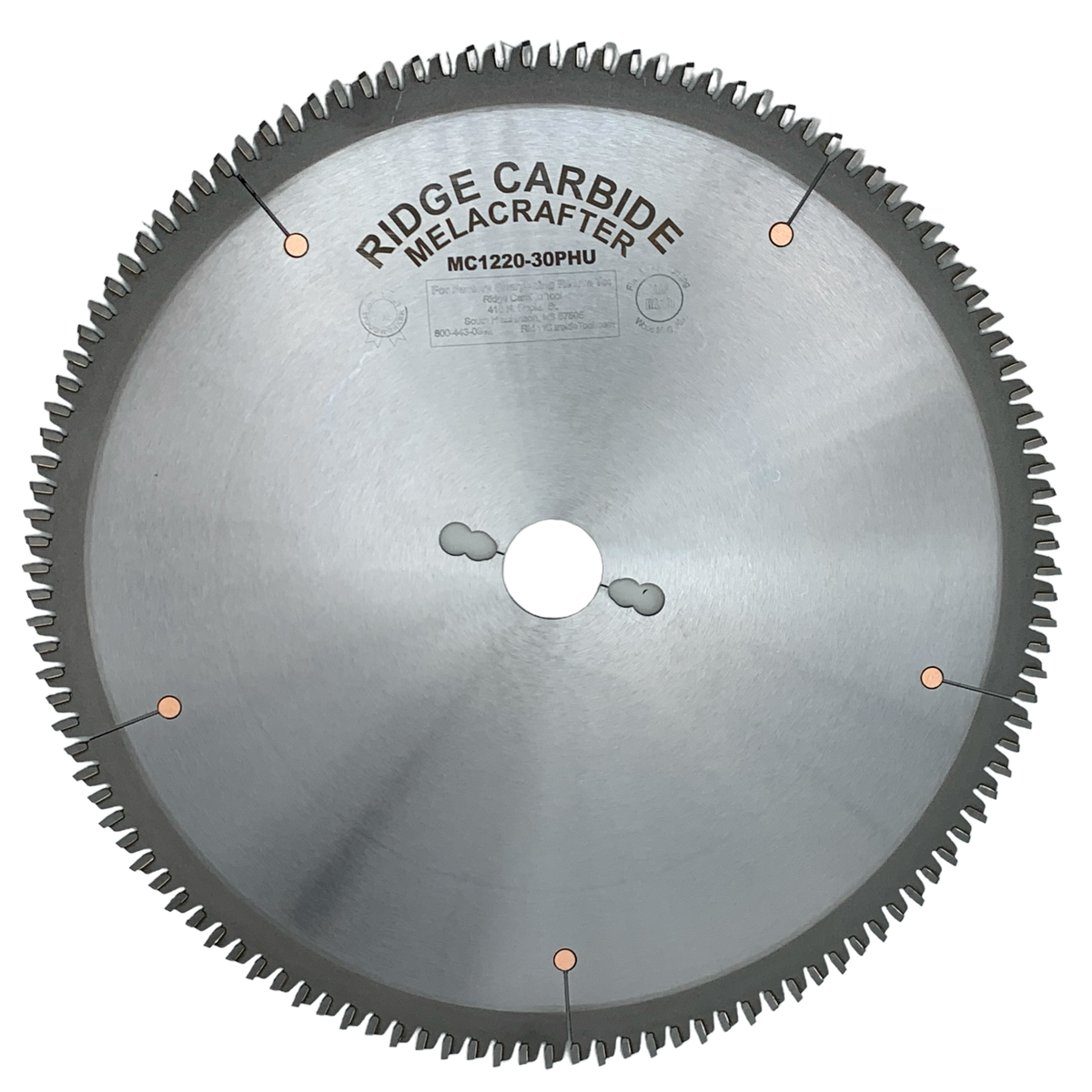 12" X 120T Cross-Cutting Blade for Laminated and Veneered Materials (H ...