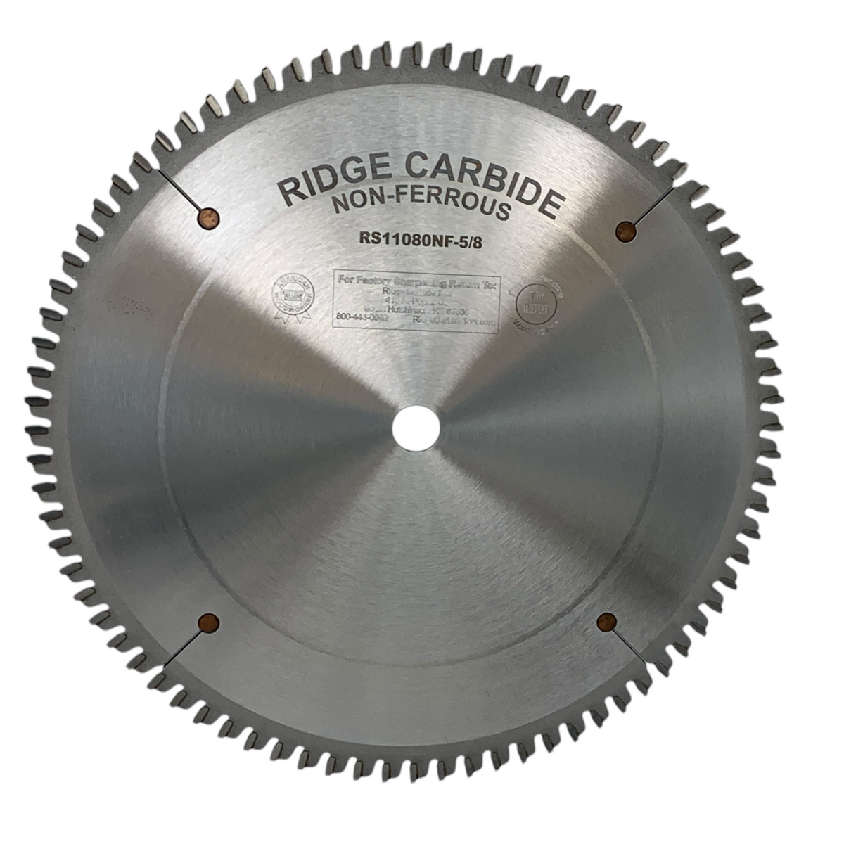 10" X 80T Miter / Radial Saw Blade for Non-Ferrous Metals (RS1000-TCG ...