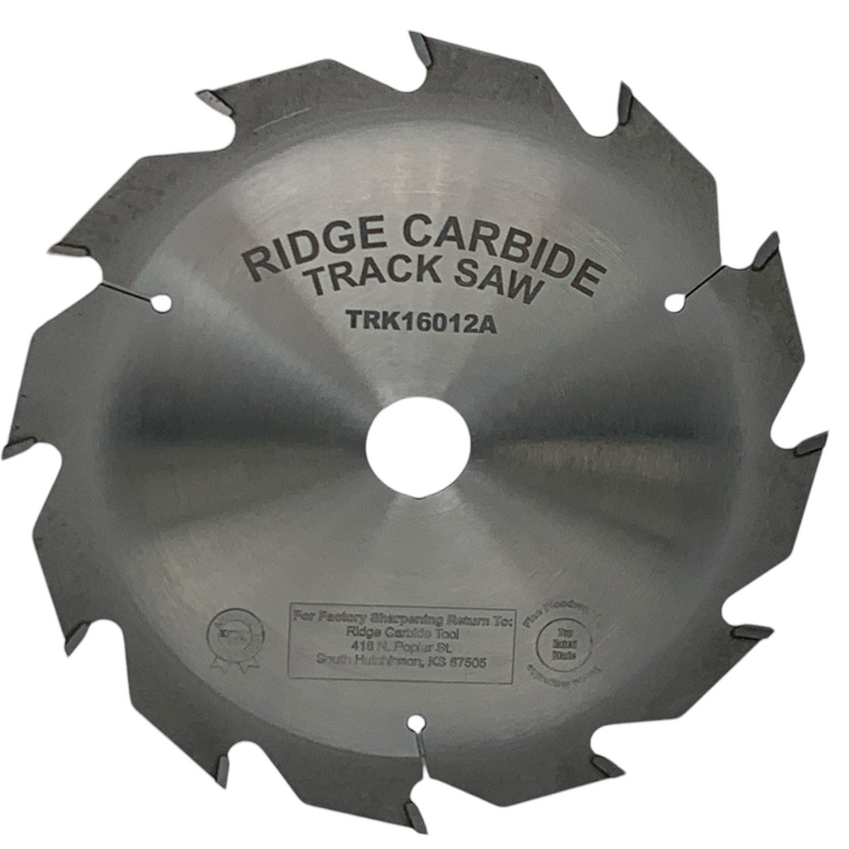 160mm X 12T Ripping Track Saw Blade for Wood (ATB) – Ridge Carbide Tool
