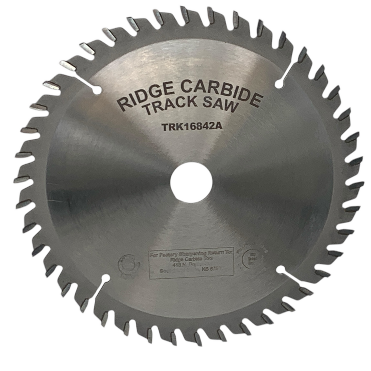 168mm X 42T Cross-Cutting Track Saw Blade for Wood (ATB) – Ridge ...