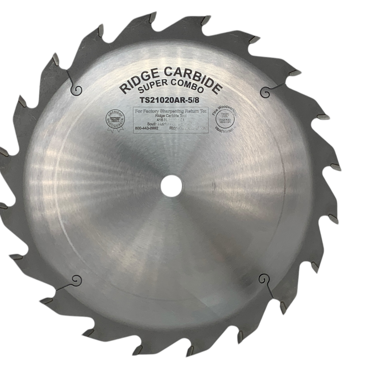 10" X 20T Rip and Cross Cutting Table Saw Blade for Hardwood (TS2000-A ...