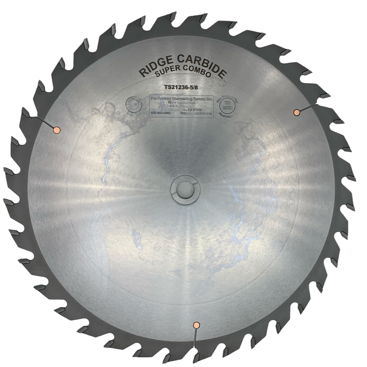 12" X 36T Rip and Cross Cutting Table Saw Blade for Wood (TS2000-AR 2 ...
