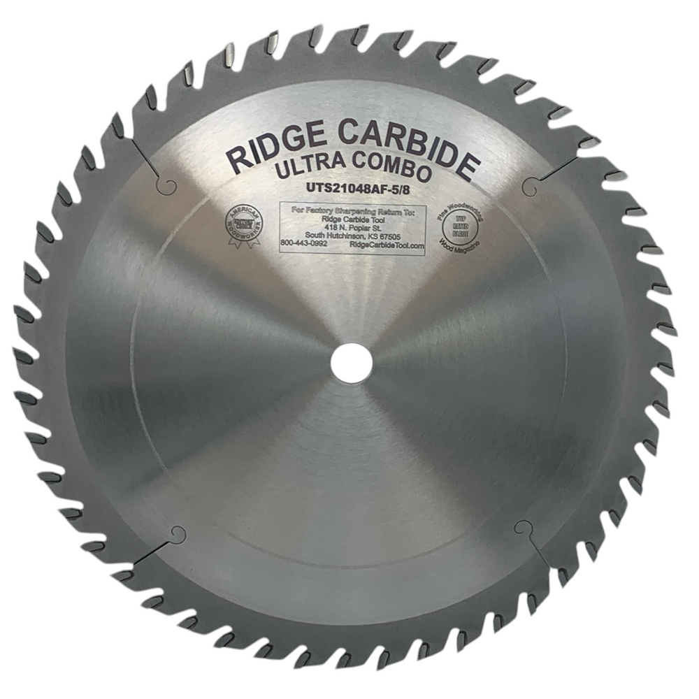 Ridge Carbide Tool: Professional Saw Blades, Router Bits and Dado Sets