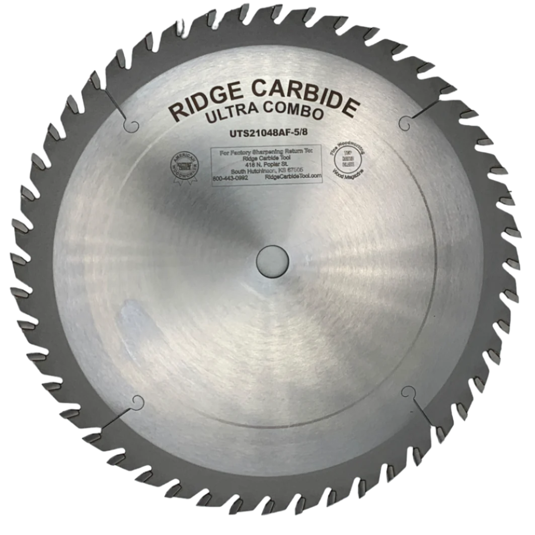 Ridge Carbide Tool: Professional Saw Blades, Router Bits and Dado Sets