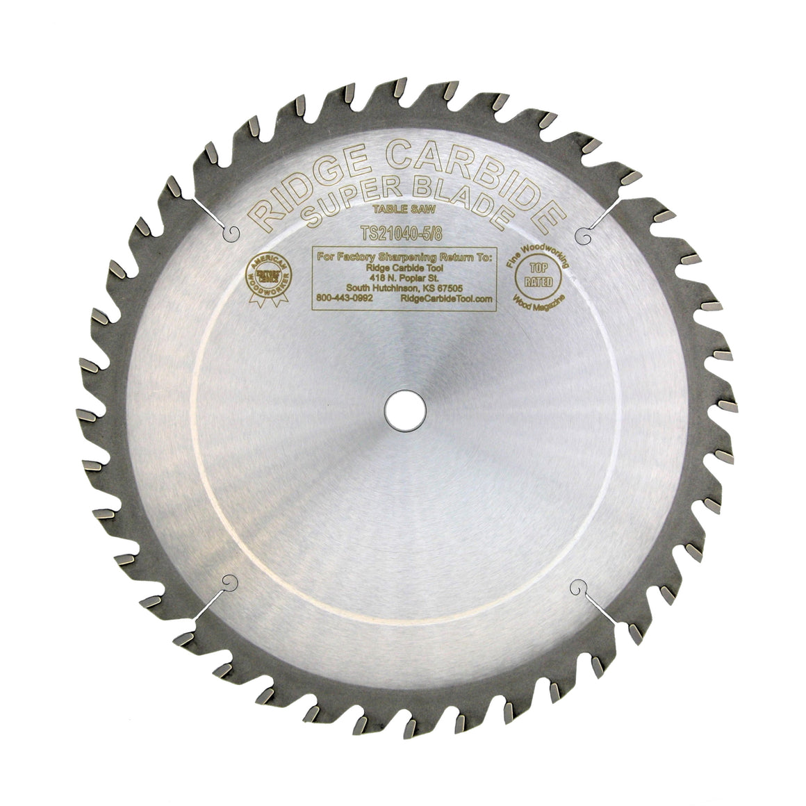 Ridge Carbide Tool: Professional Saw Blades, Router Bits and Dado Sets